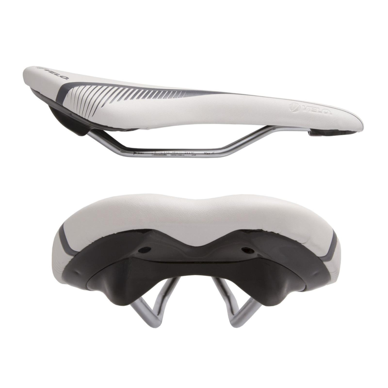 VELO Speedflex T-Bar Rennsattel Fahrradsattel weiß - Bike Pa